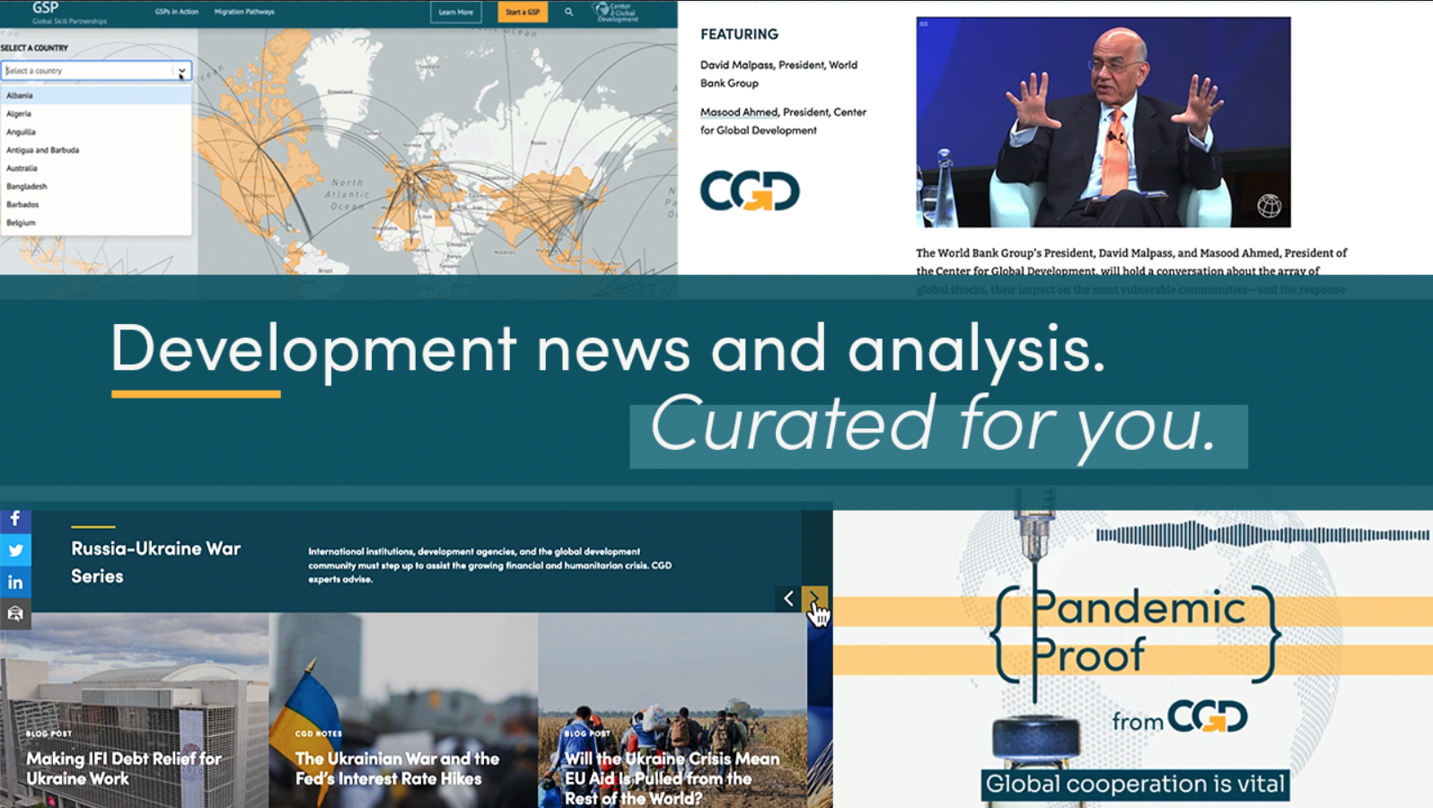 Center For Global Development Logo Brand Guideline | Unbuilt Labs, The