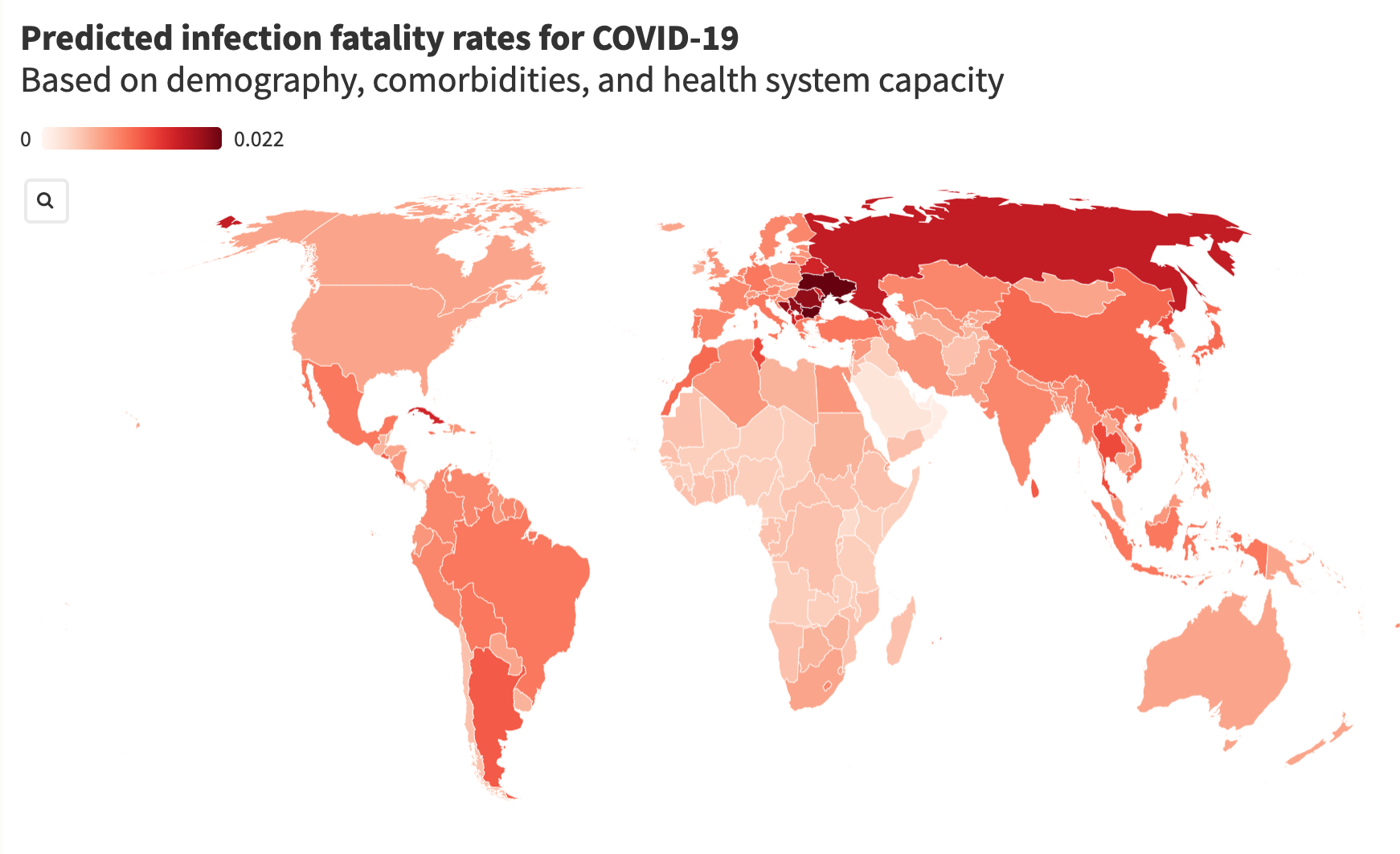 Predicting COVID-19 Infection Fatality Rates Around the World | Center ...
